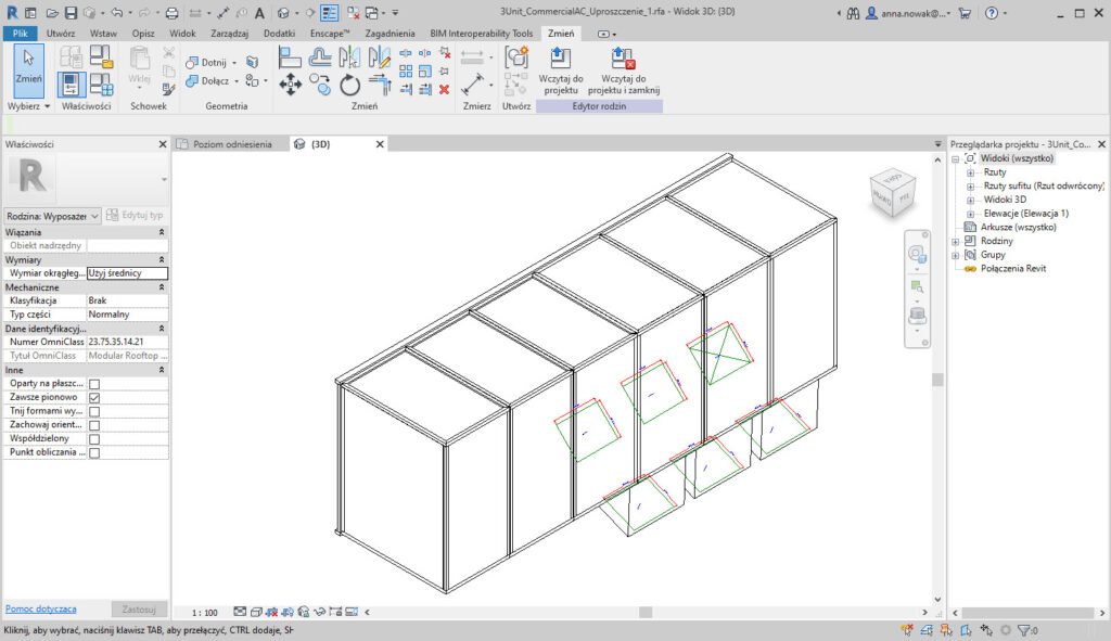 Tworzenie bibliotek BIM z modeli Autodesk Inventor