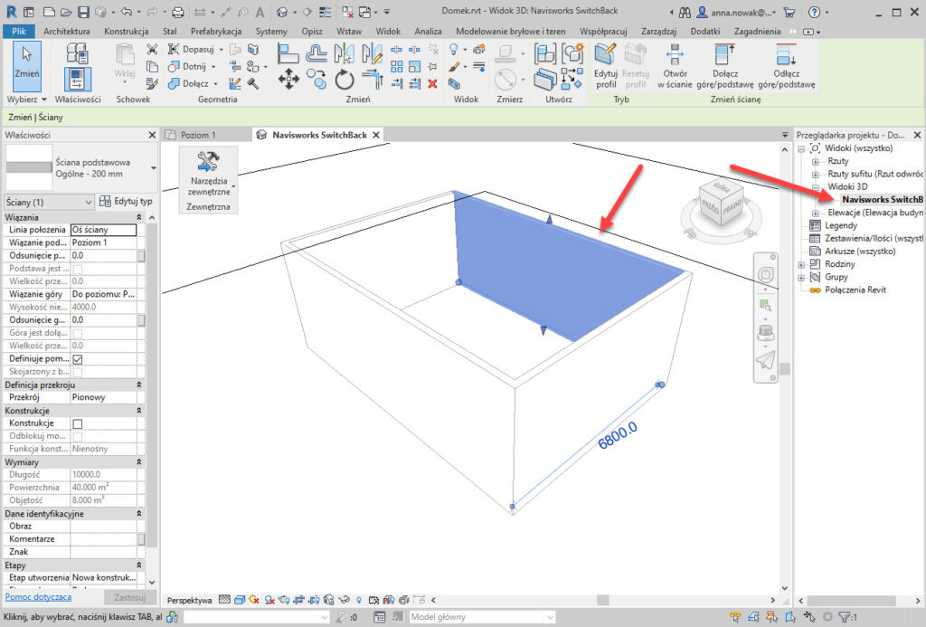 Jak w Revit uzyskać dostęp do narzędzi współpracy z Navisworks Manage i ...